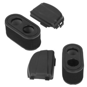 String Trimmer Air Cleaner with Cover Kit 594106 Plastics Black Wearproof Replacement Part for Lawn Mower Engine