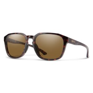 smith contour lifestyle sunglasses - tortoise | polarized brown