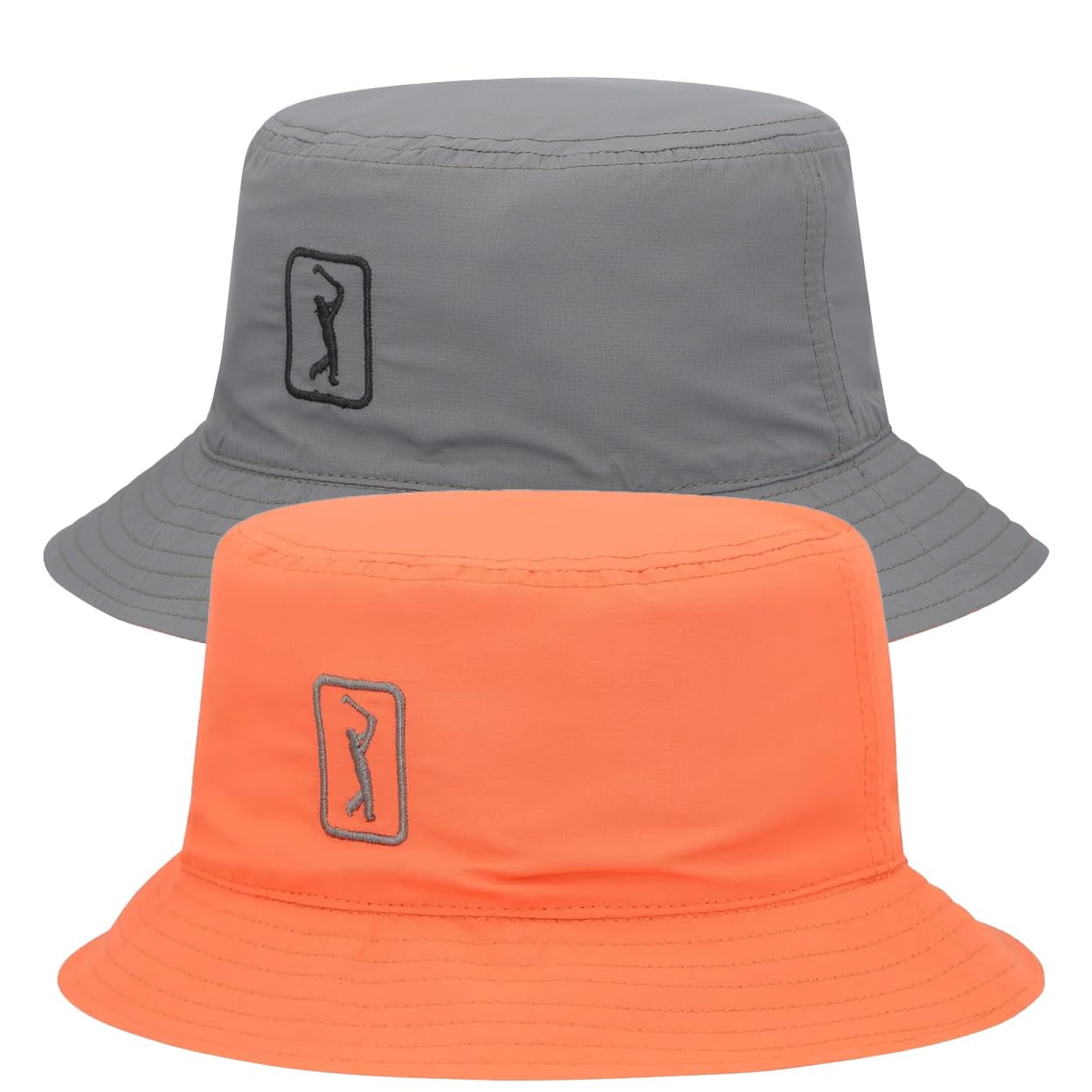 PGA TOUR Golf Reversible Bucket Hat Nasturtium