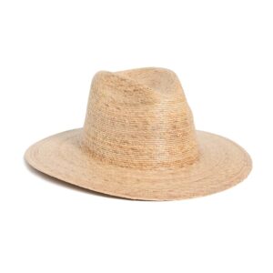 Lack of Color Women's Palma Fedora Hat, Natural, Tan, S-M