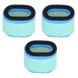 topincn air filter,3pcs lawn mower filter replacement garden air filter fit for john deere m147431 m143278 697029 690610 498596 273356