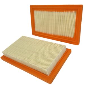 Jvfnxpm 0J8478S Air Filter for Gene-rac V-Twin 990cc 999cc Engines 14-20 KW Post 2013 Evolution Series - 2 Pieces