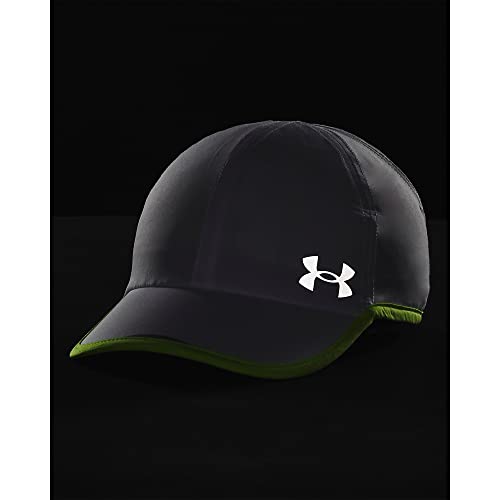 Under Armour Women's Iso-chill Launch Wrapback, (100) White/Lime Surge/Reflective, One Size Fits Most