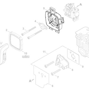 Genuine Echo P100003820 Air Filter Case PB2520 OEM