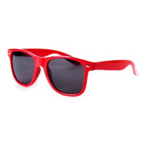 JULYGLASS Adult Party Sunglasses Bulk Square Sunglasses Red Sunglasses Party Favors 10 Pack Retro Party Glasses