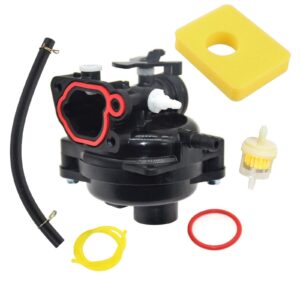 hqparts carburetor air filter for yard machine 11a-02bt729 12a-a1ba729 11a-b0bl729 12a-a13k729 11a-bobl729 11a-b0bl700 lawn mower with 500e 140cc engine