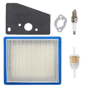 jinerdony 14 083 22-s air filter spark plug suitable for toro 22" recycler mower 20377 20378 20371 compatible with specific kohler xt650 xt675 xtx650 xtx675 engine