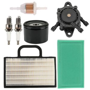 698754 air filter, 492932s 492932 oil filter with 691035 fuel filter tune up kit for la120 la130 la140 la150 l120 la145 d130 d140 lawn mower parts