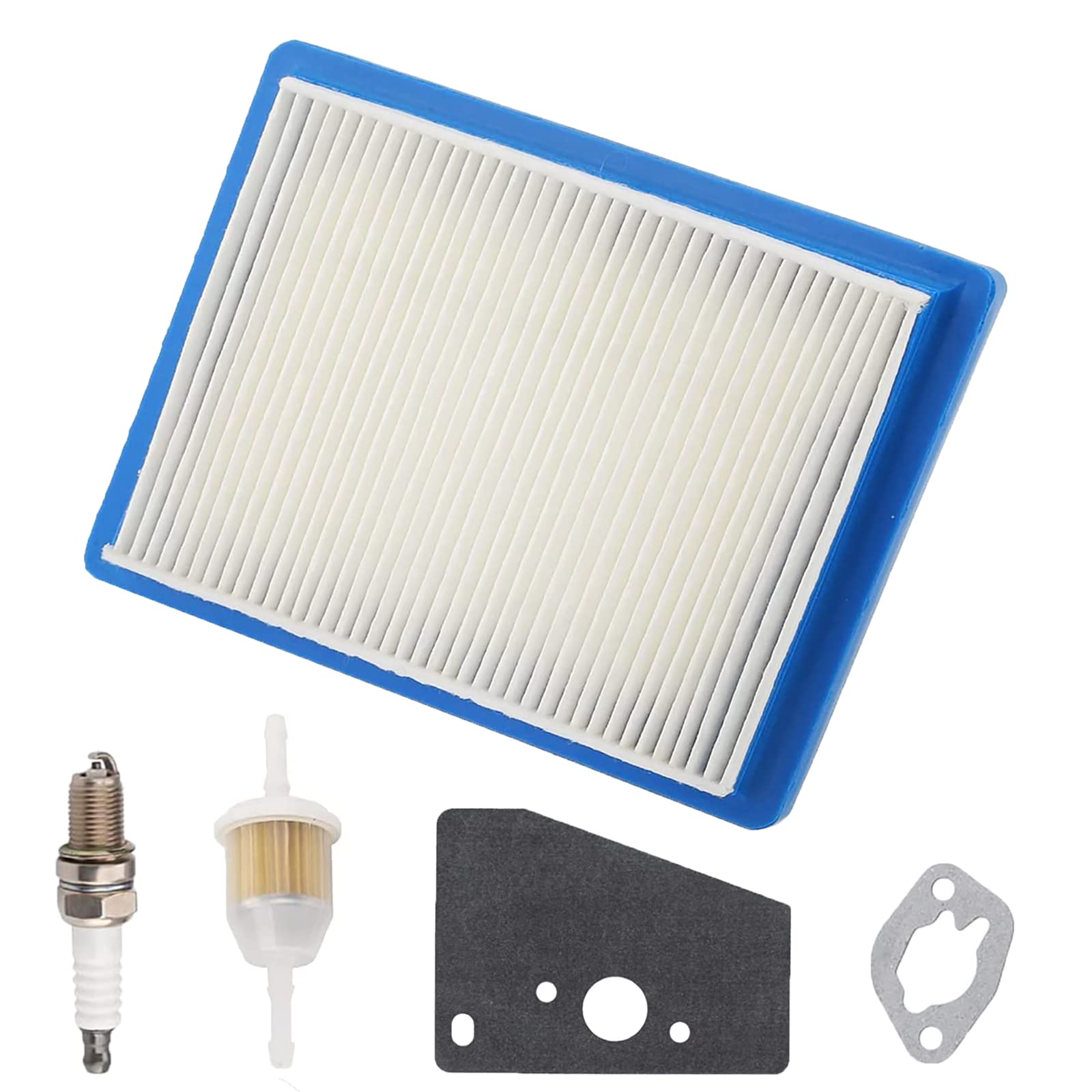 Jinerdony 14 083 22-S Air Filter Spark Plug suitable for Toro 22" Recycler Mower 20377 20378 20371 compatible with specific Kohler XT650 XT675 XTX650 XTX675 engine