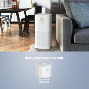 GermGuardian Filter O HEPA Pure Genuine Air Purifier Replacement Filter, Removes 99.97% of Pollutants for GermGuardian Air Purifier AC5109W, Black, FLT5100