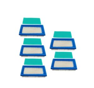 mowfill 5 pack 17211-zg9-m00 air filter with 17210-zg9-m00 pre filter replace honda 08170-zg9-m00 08170-zg9-m01 17211-zg9-m00 17218-zg9-m00 fits honda gxv140 hr215 hrb215 hrc215 hrm195 hrm215