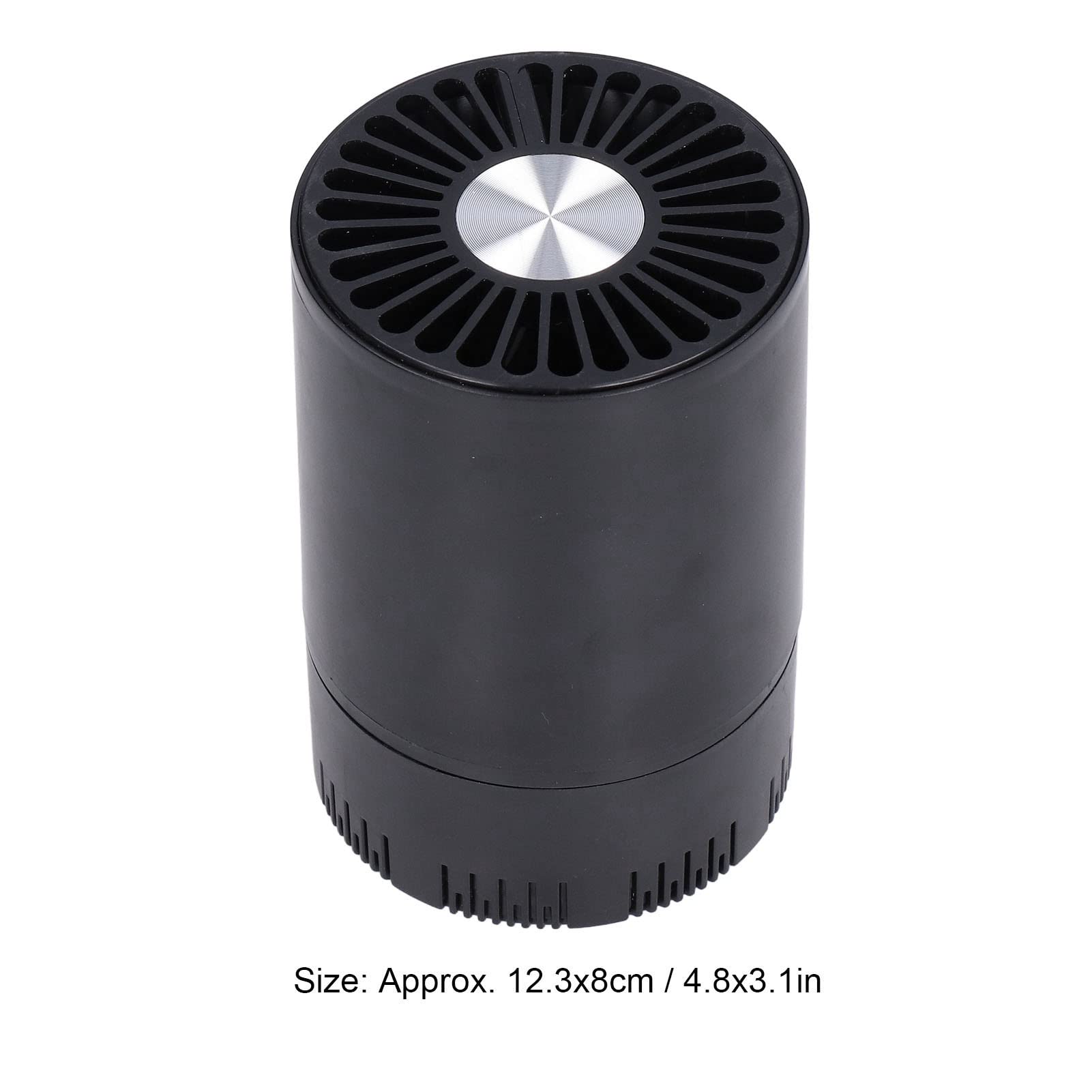 Table air purifier, ultra-quiet mini portable air purifier for children black