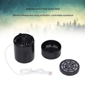 Table air purifier, ultra-quiet mini portable air purifier for children black