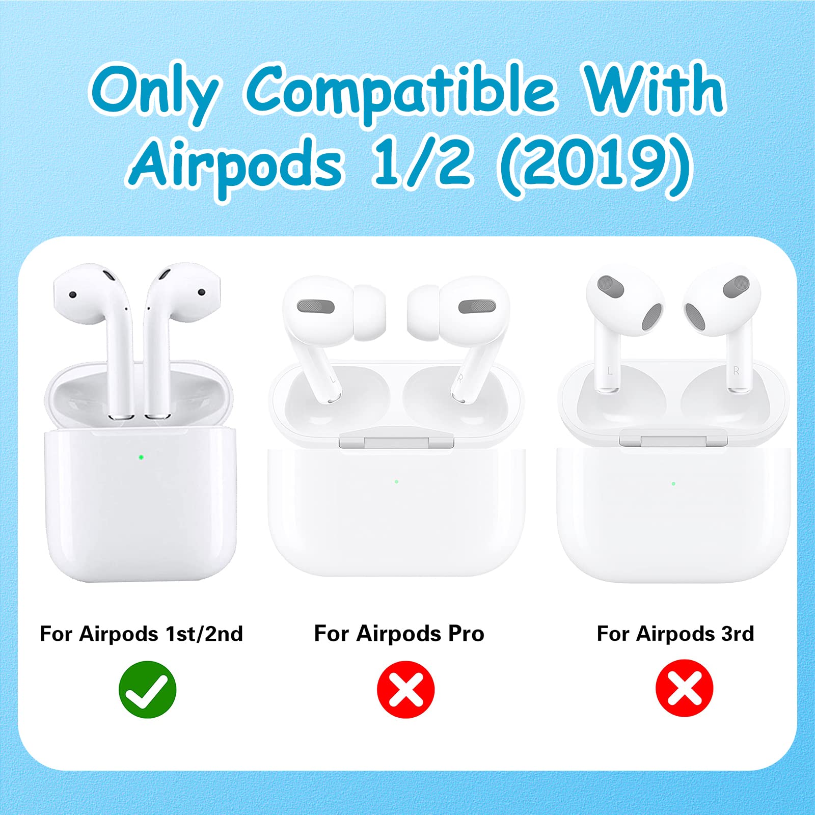 Besoar for Airpods 1st/2nd Generation Case Cute for Women Girls Girly Aesthetic pk Heart Cases with Keychain Buckle for Airpod 1/2 Pretty Lovely Soft Silicone Cover Unique Design for Air Pods 1/2