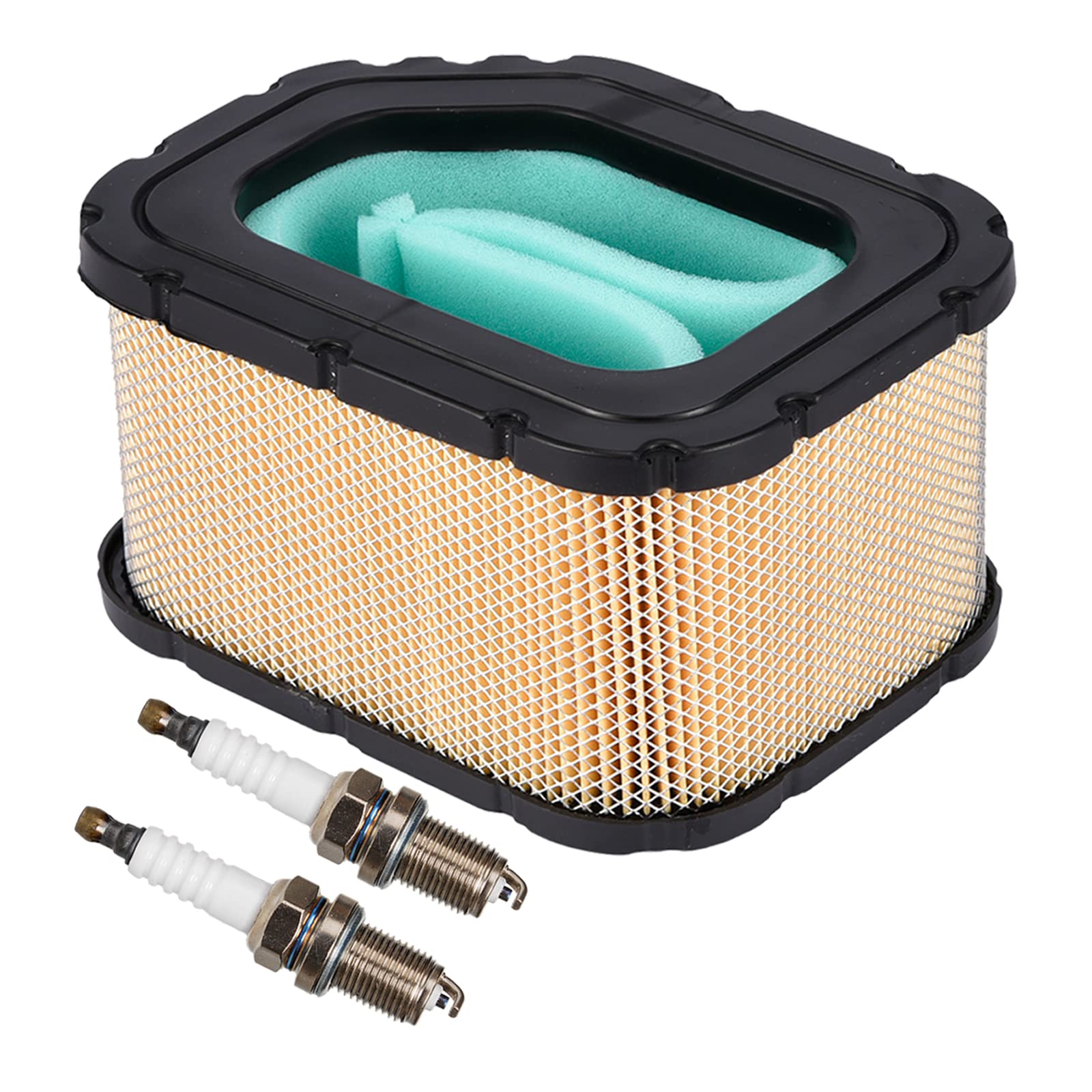 HIFROM 063-8080-00 Air Filter Pre Cleaner with Spark Plug Kit Compatible with Bad Boy ZT CZT Mowers with Kohler Engine 2013 & Older 27 HP