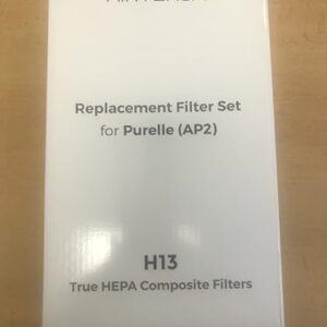 True HEPA Replacement Filter Set (99.97%) for Airversa AP2 Purelle