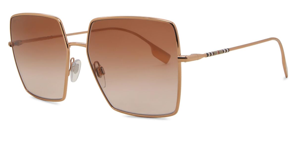 BURBERRY Sunglasses BE 3133 133713 Daphne Rose Gold Gradient Pink