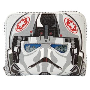 loungefly star wars: at-at lenticular wallet, summer convention exclusive