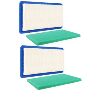 toolyuan 17211-z3s-003 air filter for hon-da eu7000 generator - 2 pack