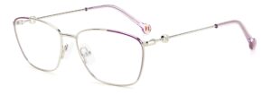 carolina herrera eyeglasses ch 0060 s9e gold violet