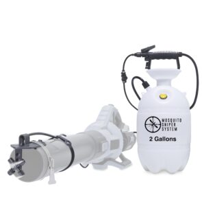 pesticide sprayer | insecticide sprayer and mosquito mister system | pest control system for fleas, ticks, and mosquitos | kit + tank sprayer