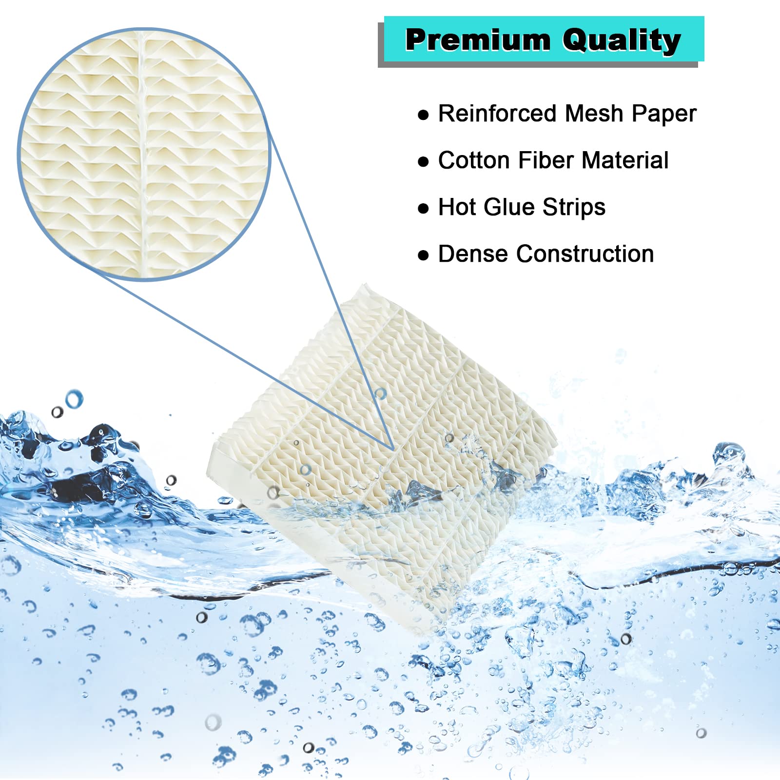 1043 Humidifier Super Wick Filter Compatible with Essick Air AIRCARE EP9800, EP9700, EP9500, EP9R800, EP9R500, 831000, 826800, 826000, 821000 and Bemis Space Saver 800, 8000 Series Humidifiers