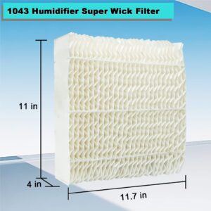 1043 Humidifier Super Wick Filter Compatible with Essick Air AIRCARE EP9800, EP9700, EP9500, EP9R800, EP9R500, 831000, 826800, 826000, 821000 and Bemis Space Saver 800, 8000 Series Humidifiers