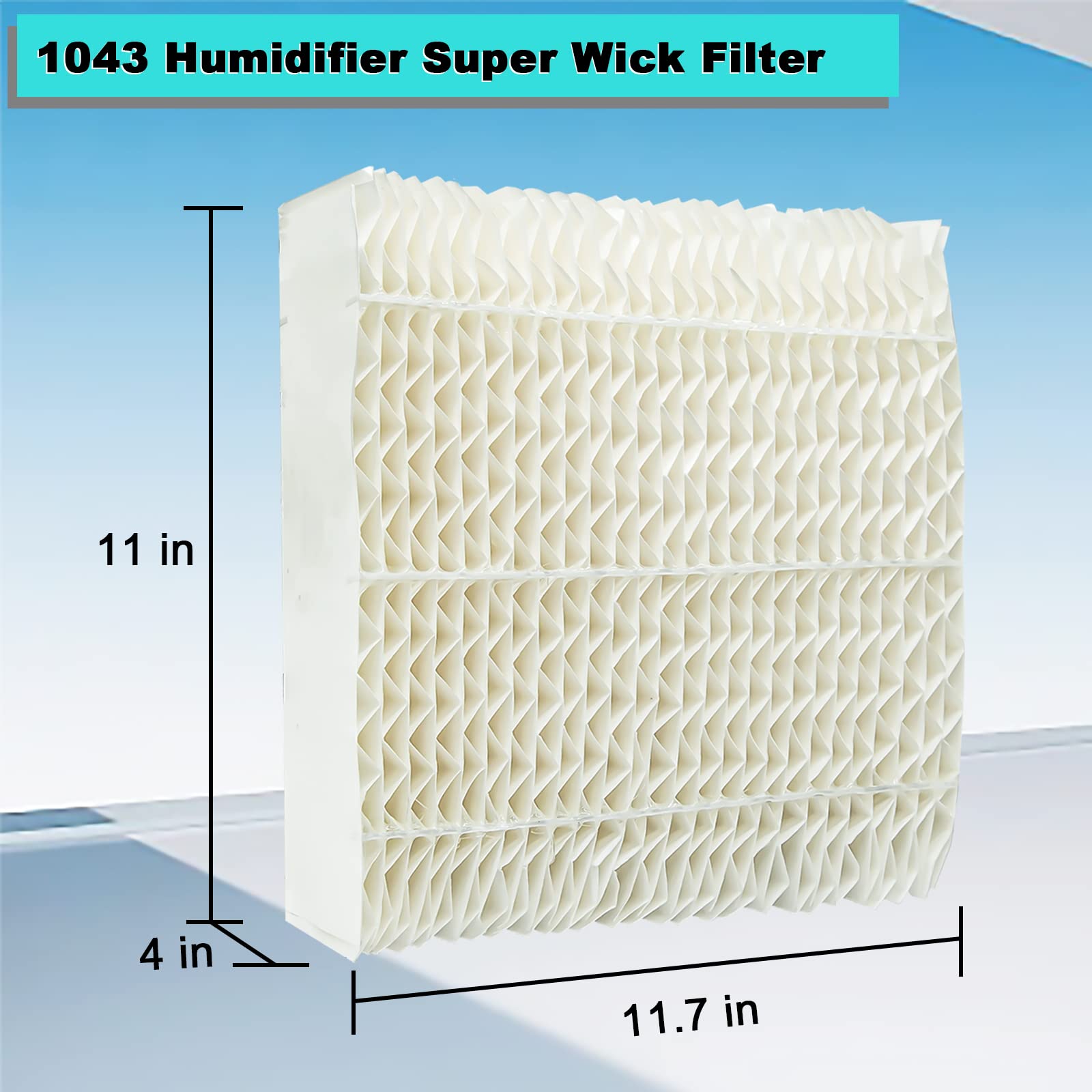 1043 Humidifier Super Wick Filter Compatible with Essick Air AIRCARE EP9800, EP9700, EP9500, EP9R800, EP9R500, 831000, 826800, 826000, 821000 and Bemis Space Saver 800, 8000 Series Humidifiers