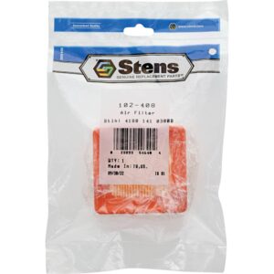 Stens 102-408 Air Filter Compatible with/Replacement for Stihl KM91R, KM131 and KM131R kombimotors; BT131 Post Hole Digger; HT102, HT103, HT132 and HT133 Pole pruners 4180 141 0300, 4180 141 0300B