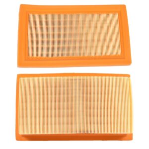 hifrom (pack of 2) 0j8478s 0j8478 air filter compatible with generators with v-twin 990cc and 999cc engine 14-22kw post 2013