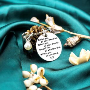 WXCATIM 2024 Graduation Gifts Keychain College Graduation Gifts For Her Him High School Graduate Boy Girl Grad Inspirational Gifts For Daughter Son Graduating Senior Students Keepsake