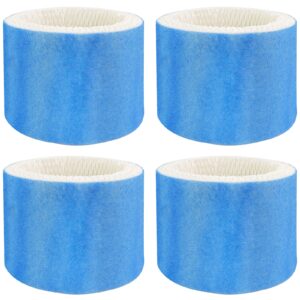 funmit humidifier filters replacement for honeywell humidifier filter hac-504 hac-504aw and honeywell filter a, replacement for honeywell hcm-350 hcm-500 hcm600 cool mist humidifiers, 4 pack, blue