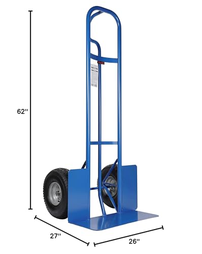 Pro Lift Hand Truck Heavy Duty – Industrial Dolly Cart Horizontal Loop Handle with 1000 Ib. Maximum Loading Capacity