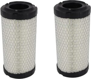 high-performance air filter compatible with john deere 2305 2720 3032e 3036e 3038e 4300 4400 4600 4700. pack of 2