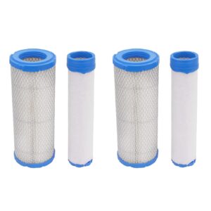 awszh 11013-7019 11013-7020 11013-7044 11013-7045 air filter compatible with deere m131802 m144100 m164264 miu12457 pmaf25551 rg60690 kubota ta040-93230 kohler 25 083 01 25 083 01-s lawn mover(2pcs)