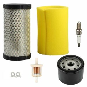 hannah dean 793569 793685 air filter oil filter fuel filter tune up service kit replacement for briggs & stratton intake 20-21 hp riding lawn mower