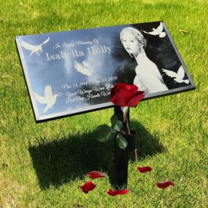 human memorial stone personalized,grave plaque,graves stones,grave marker,memorial grave,grave decorations,headstones for graves