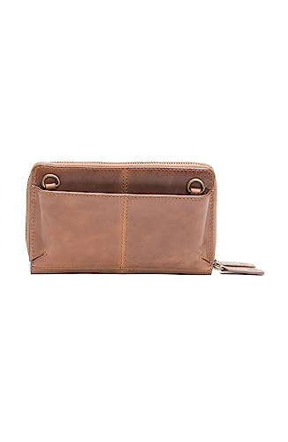 Frye Melissa Stacked Wallet, Cognac