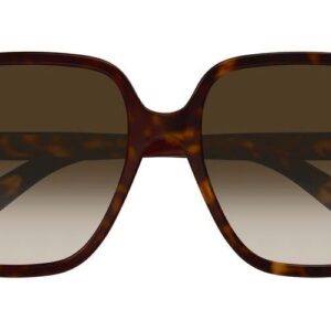 Gucci GG1189S 003 Havana/Brown Square Women's Sunglasses