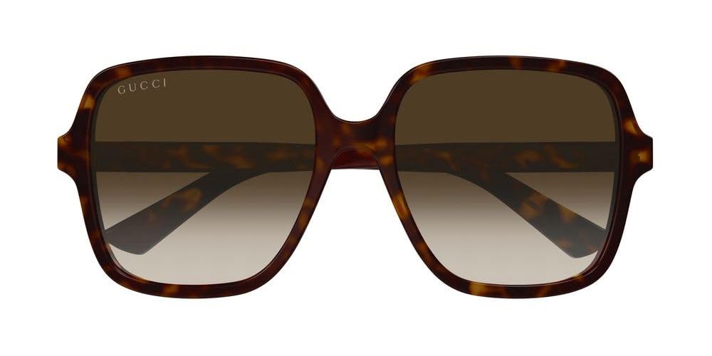 Gucci GG1189S 003 Havana/Brown Square Women's Sunglasses