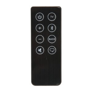 replacement remote control for bose for solo soundbar series ii 418775 410376 431974 845194, ergonomic tv sound system remote control, for children adults elderly