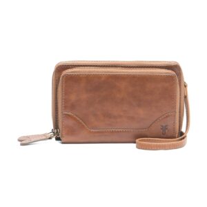 Frye Melissa Stacked Wallet, Cognac