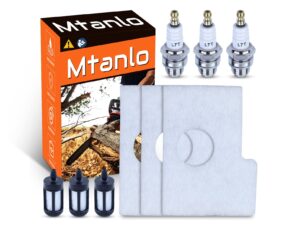 mtanlo air fuel filter spark plug tune up for stihl ms180 ms170 018 170 1130 124 0800, air filter, fuel filter, spark plug