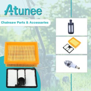 Atunee Air Fuel Filter Spark Plug Kit for Stihl TS700 TS800 Concrete Cut-Off Saws Replace Part 42241410300 42241401801