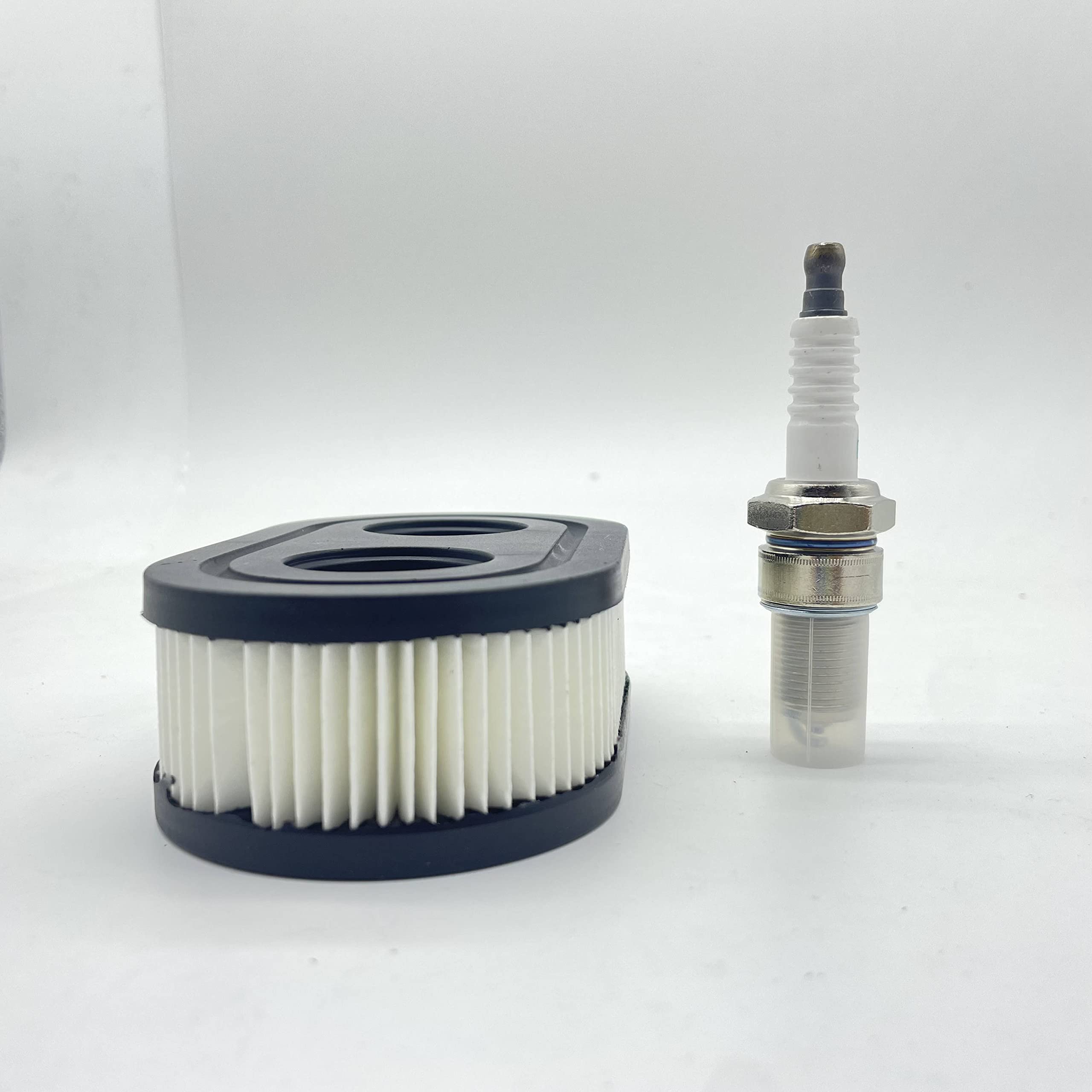 Air Filter Spark Plug For Troy-Bilt TB330 TB370 TB230 TB200 TB115 TB110