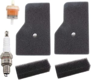 beiyiparts 2set air outer filter for eu2000 eb2000 eu2000i eb2000i generator 17211-z07-000 17218-z07-000