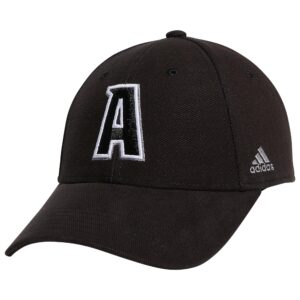 adidas women's structured adjustable fit hat, black/grey/white, one size