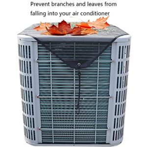 StarJungle Central Air Conditioner Cover for Outside Units 36" x 36" - Durable AC Cover for Outside Unit, Leaf Guard Mesh Air Conditioner Cover (36" x 36")