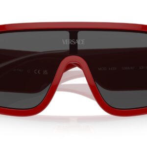 Versace Woman Sunglasses Red Frame, Dark Grey Lenses, 0MM