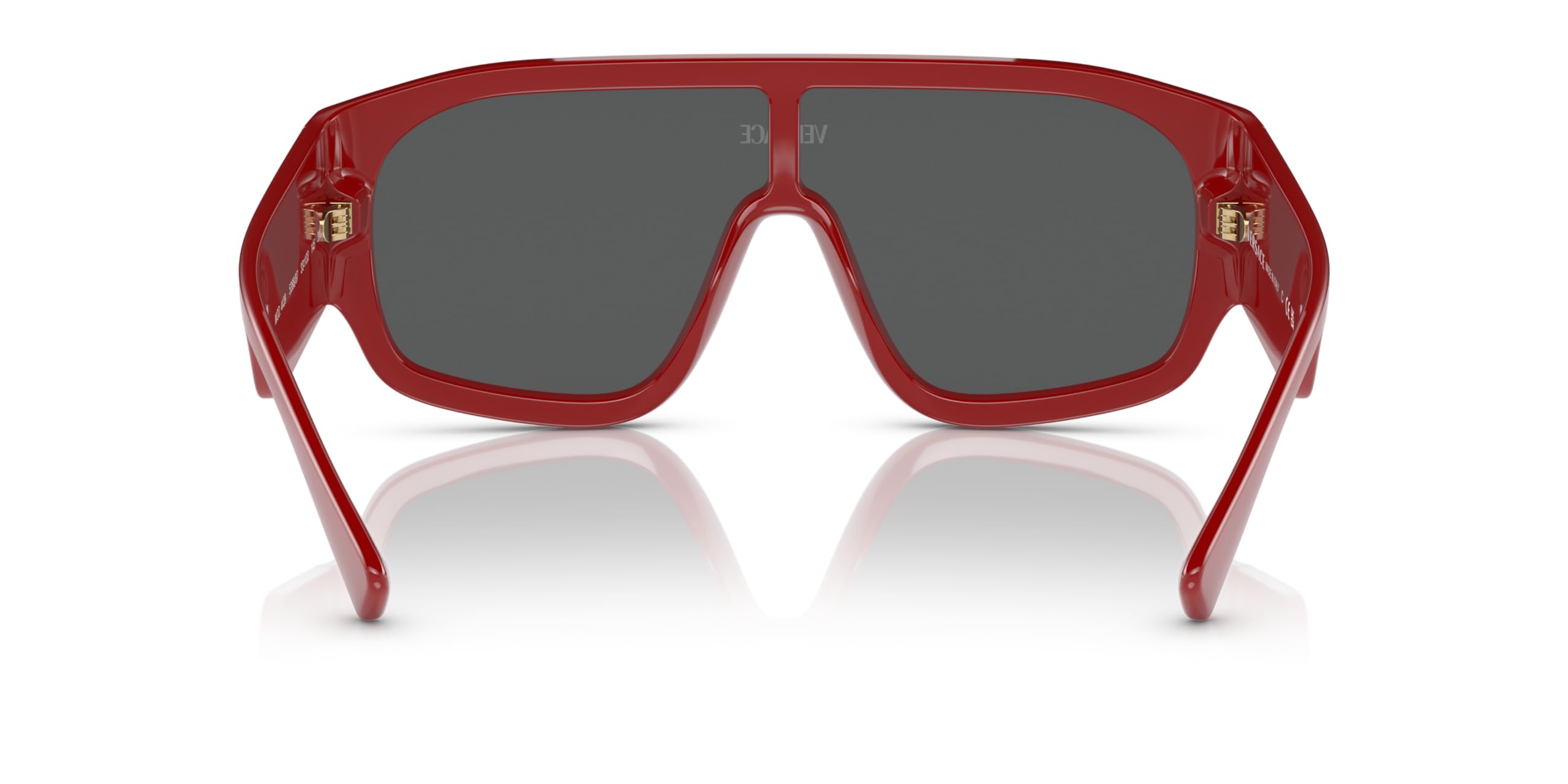 Versace Woman Sunglasses Red Frame, Dark Grey Lenses, 0MM